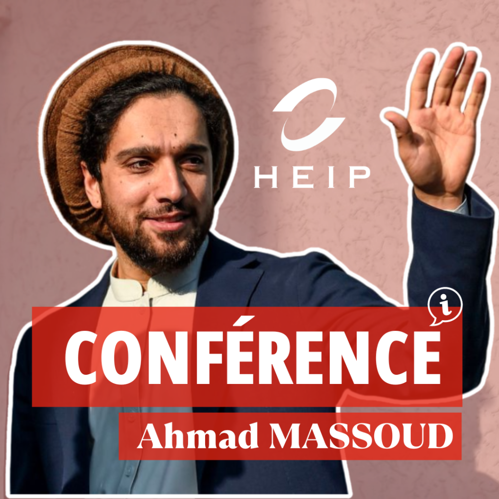 Conférence avec Ahmad Massoud – Campus Paris - HEIP